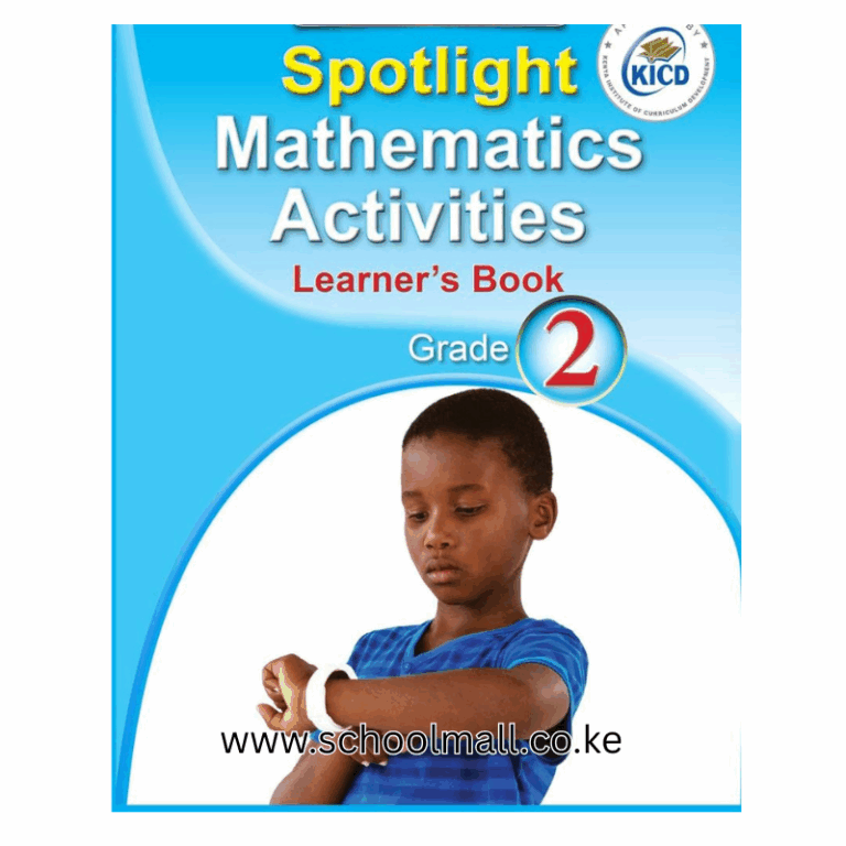SPOTLIGHT MATHEMATICS ACTIVITIES GRADE 2 - Schoolmall bookshop
