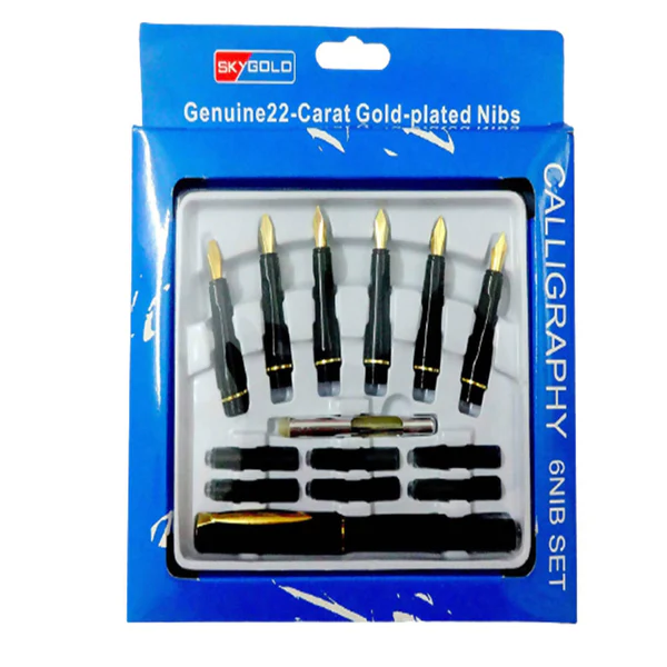6 NIB CALLIGRAPHY PEN - Schoolmall bookshop