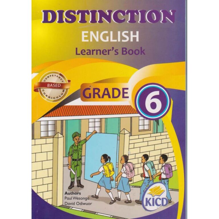 Distinction English Grade 6 - Schoolmall bookshop