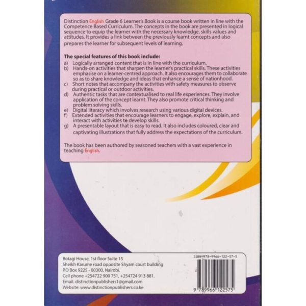 Distinction English Grade 6 - Schoolmall bookshop