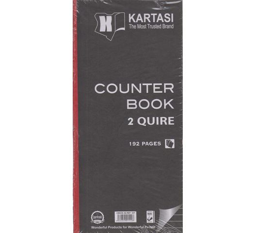 2Q Slim Counter Book - Schoolmall bookshop