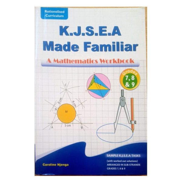 Made Familiar KJSEA Maths Workbook Grade 7, 8 & 9 - Schoolmall bookshop
