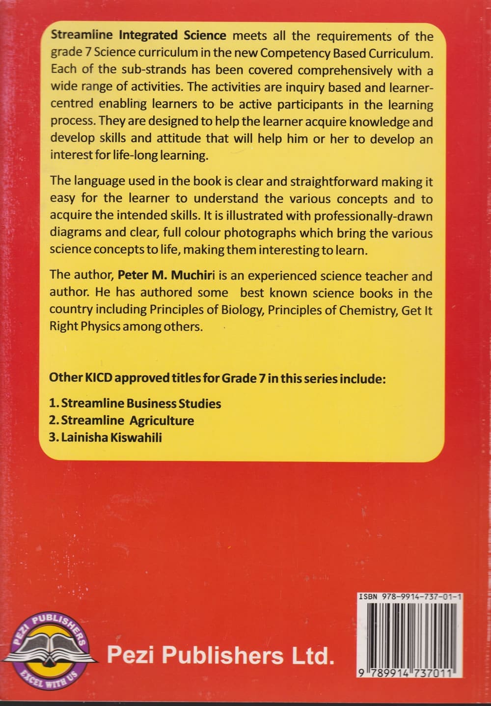 STREAMLINE INTEGRATED SCIENCE GRADE 7 - Schoolmall bookshop