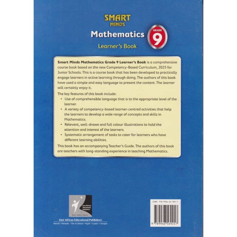 SMART MINDS MATHEMATICS GRADE 9 - Schoolmall bookshop