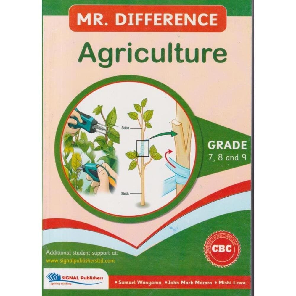 MR. DIFFERENCE AGRICULTURE & NUTRITION GRADE 7, 8, AND 9 - Schoolmall ...