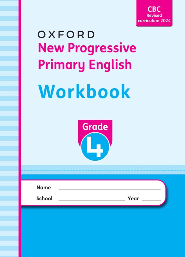 New Progressive Primary English Grade 4 Workbook - Schoolmall bookshop