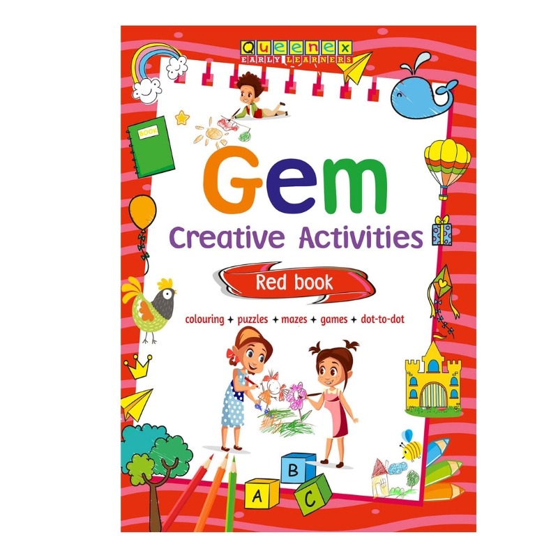 Gem Red Activity Book - Schoolmall bookshop