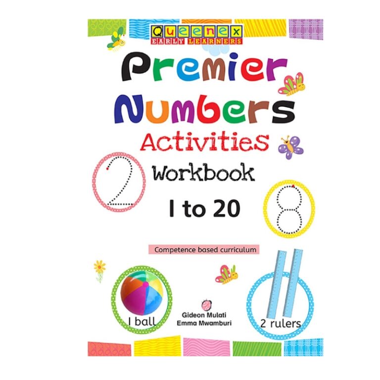 Premier Numbers 1-20 Activities Workbook - Schoolmall bookshop